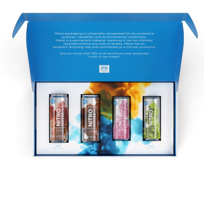 Ardagh and Doehler showcase premium Nitro Can beverages in customized ...