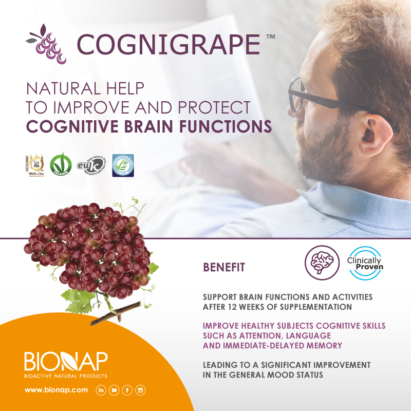 COGNIGRAPE™ clinically-proven ability to improve attention, memory and ...