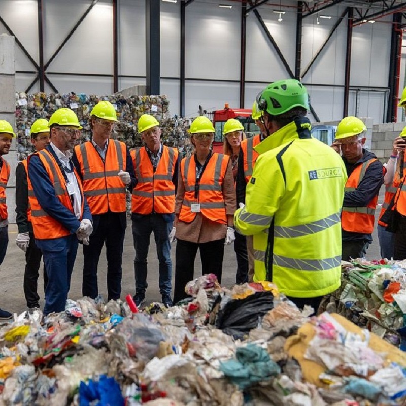 Denmark inaugurates first large-scale plastic waste sorting facility