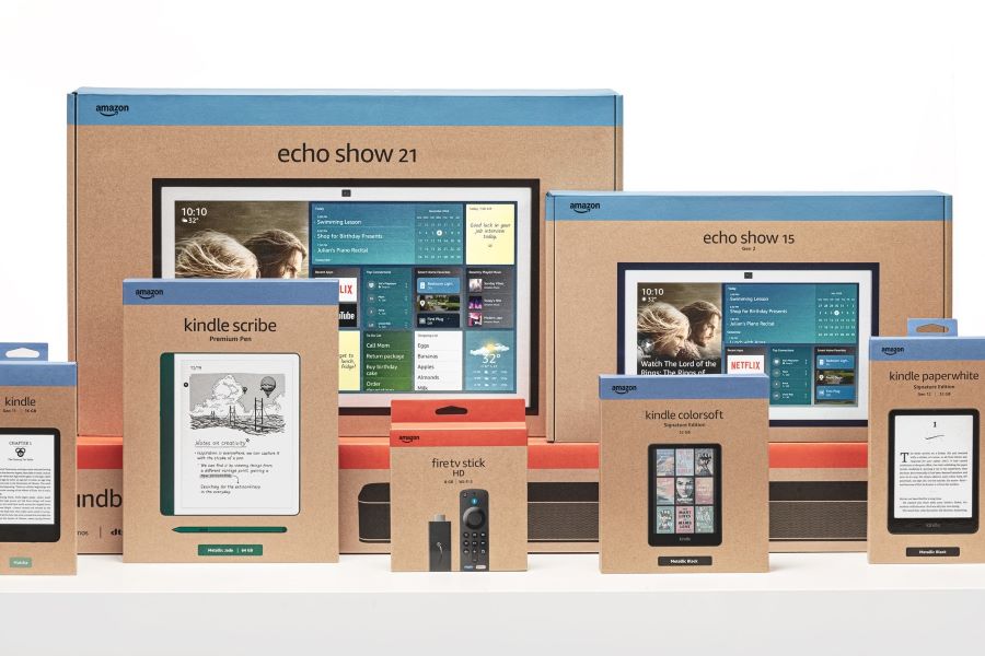 New Amazon Echo, Kindle and Fire TV packaging to use more recycled ...