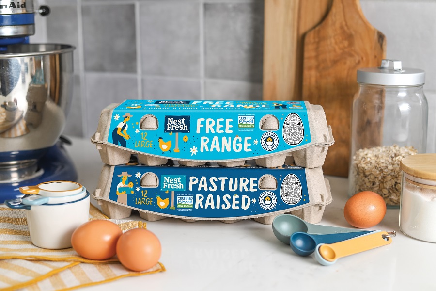 NestFresh to launch sustainable “Humanely Hatched” packaging for eggs