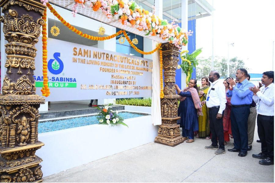 Sami-Sabinsa’s new India facility starts herbal ingredient production