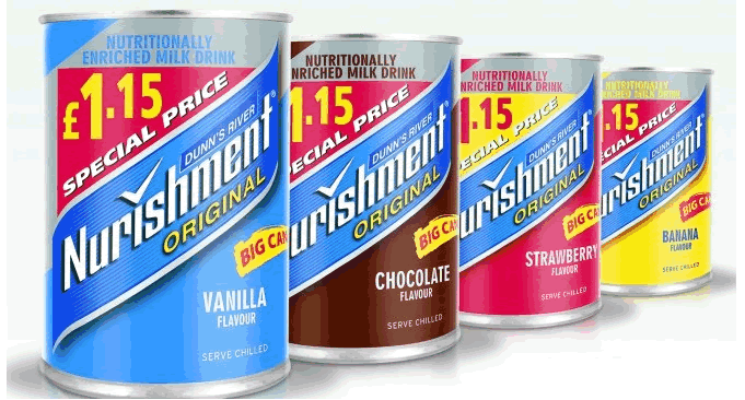 Grace Foods Unveils Nurishment Price-Marked Packs