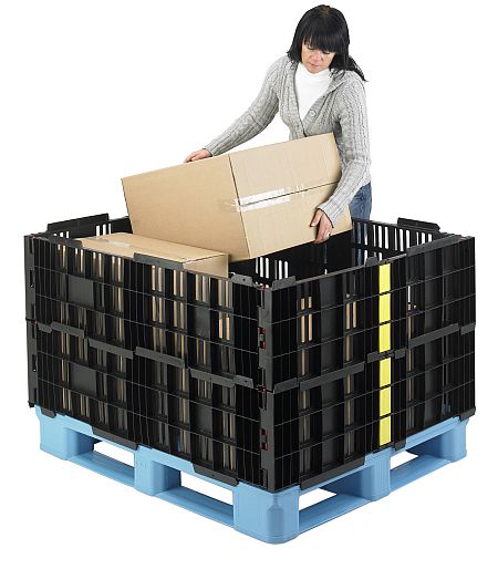 LINPAC Allibert’s pallet collar is the perfect fit for retail distribution